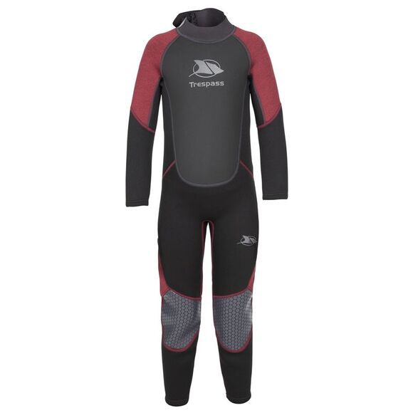Trespass | Swim | Trespass Childrenskids Amigo 3mm Wetsuit Merlot Marl ...